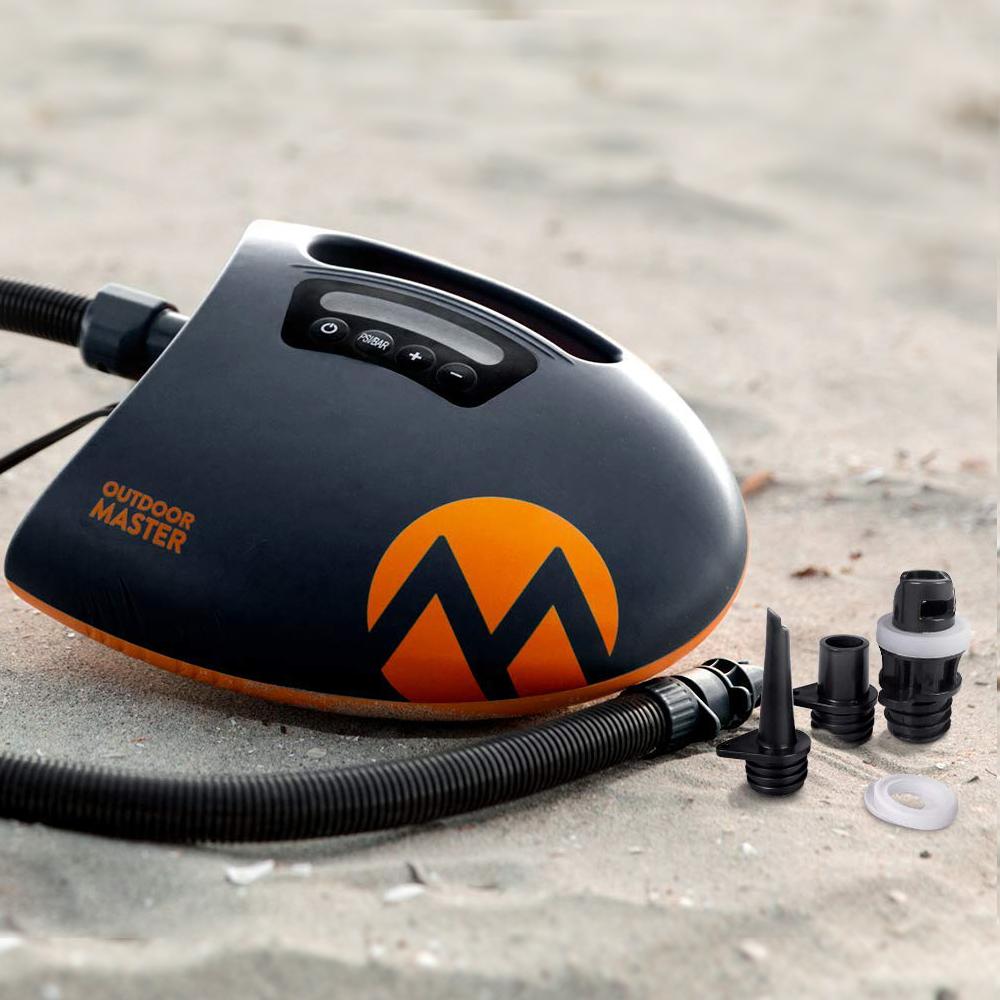 Shark II 20 PSI 12V High-Pressure SUP Electric Pump Canada - Hero SUP